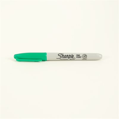 GREEN SHARPIE PEN