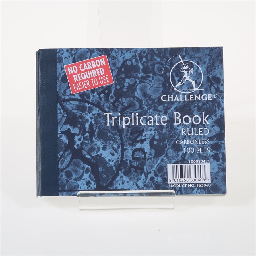 TRIPLICATE BOOK SMALL