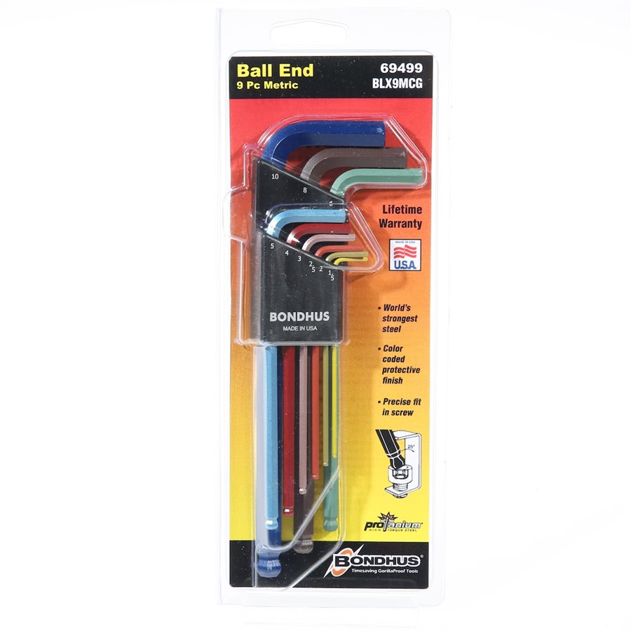 BONDHUS RAINBOW ALLEN KEY METRIC